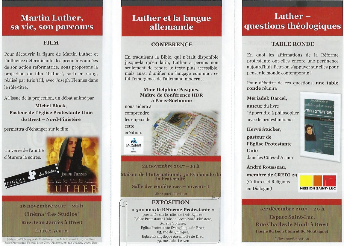 la fête de la Réformation